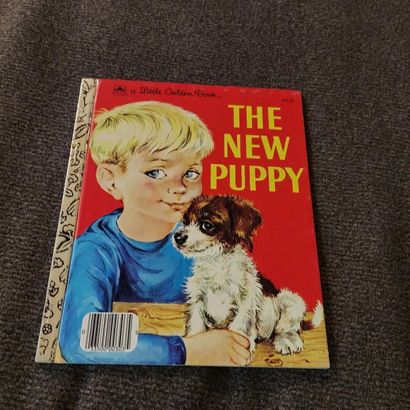 Other | The New Puppy Vintage 196s Little Golden Childrens Book Written ...